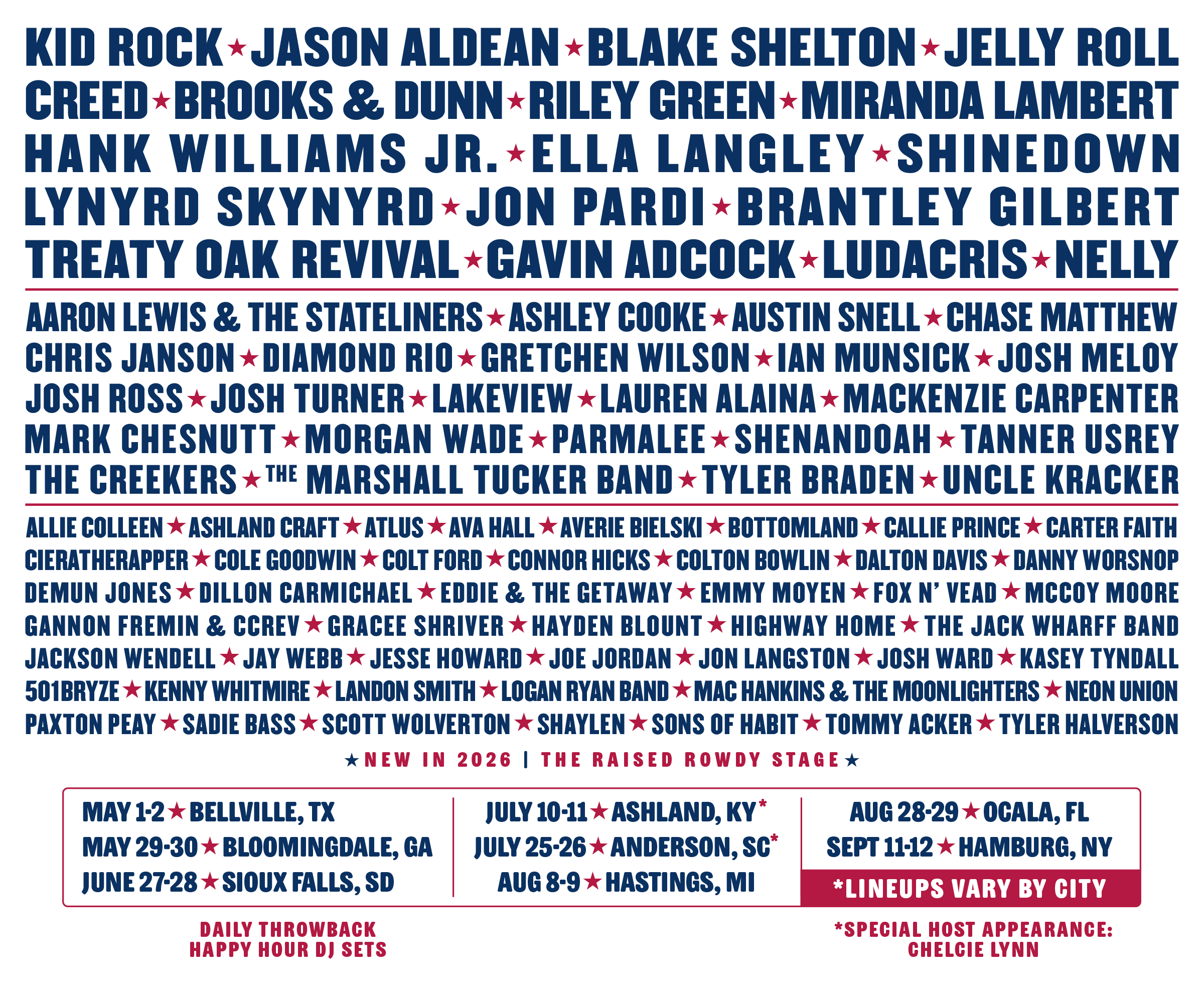 Luda & Nelly, Headliners for Rock the Country MAGA Festival | Sports ...